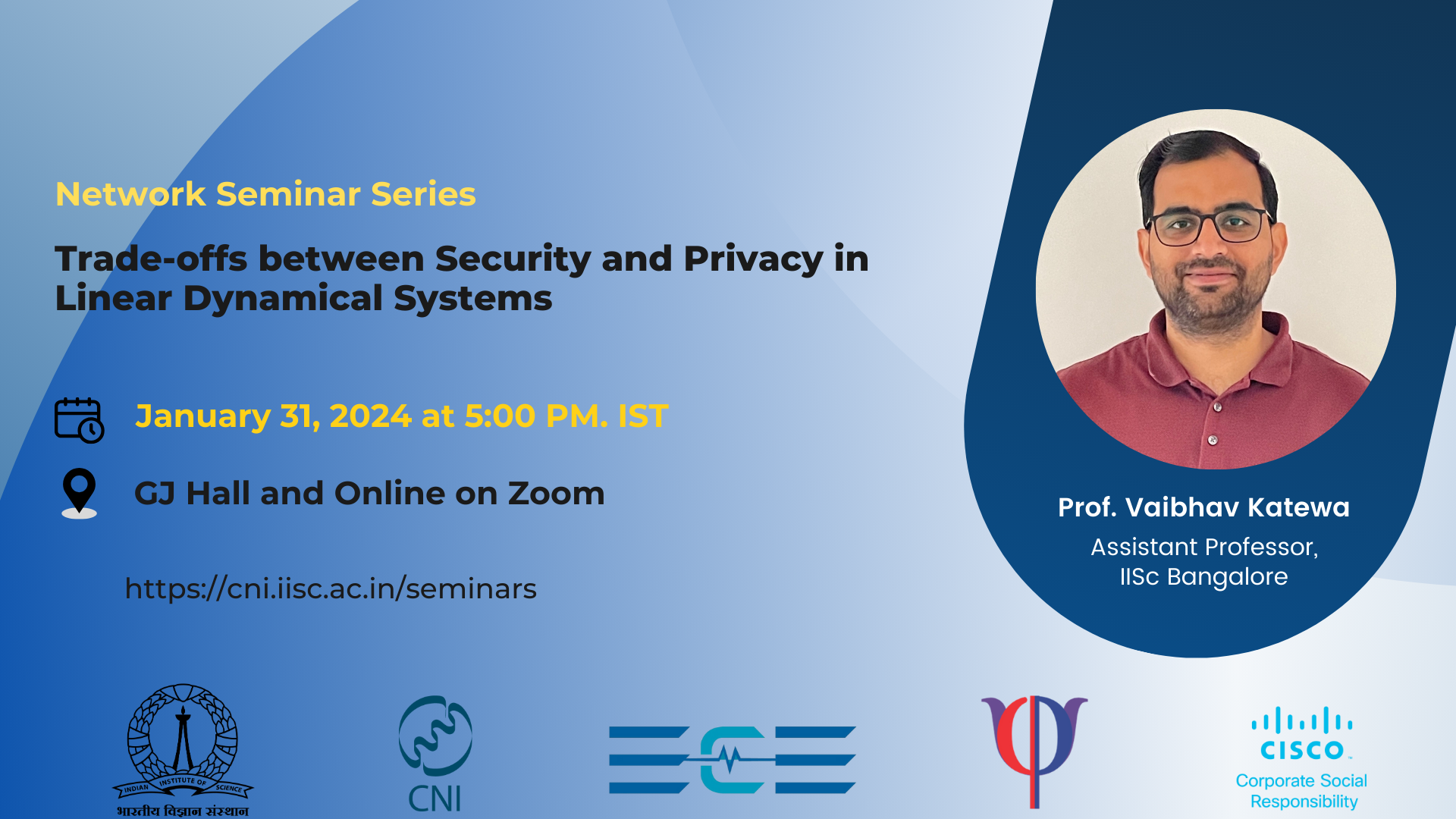 Seminars | Centre for Networked Intelligence